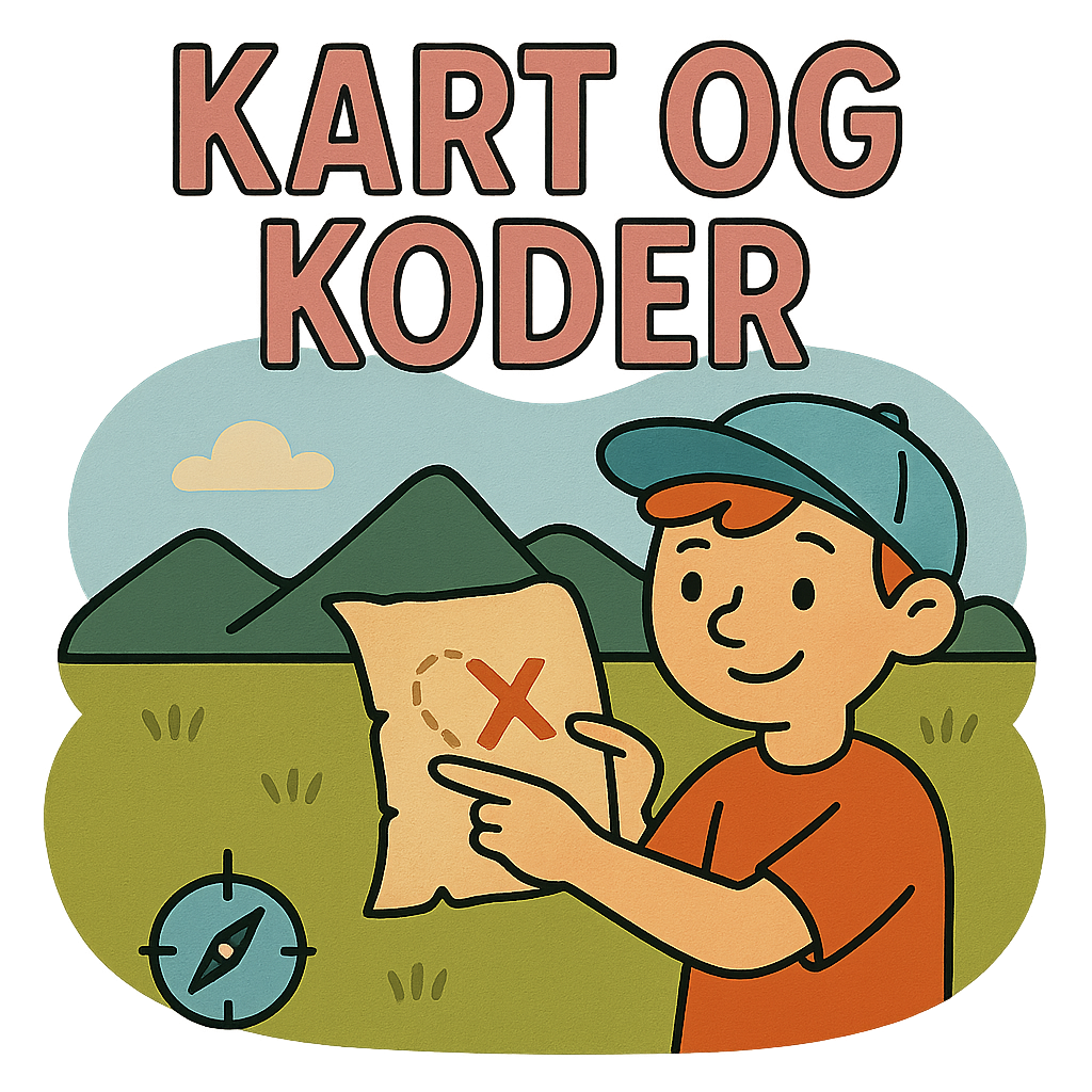 Oppgave med kart og koder - Verdensarvsenter Struves meridianbue